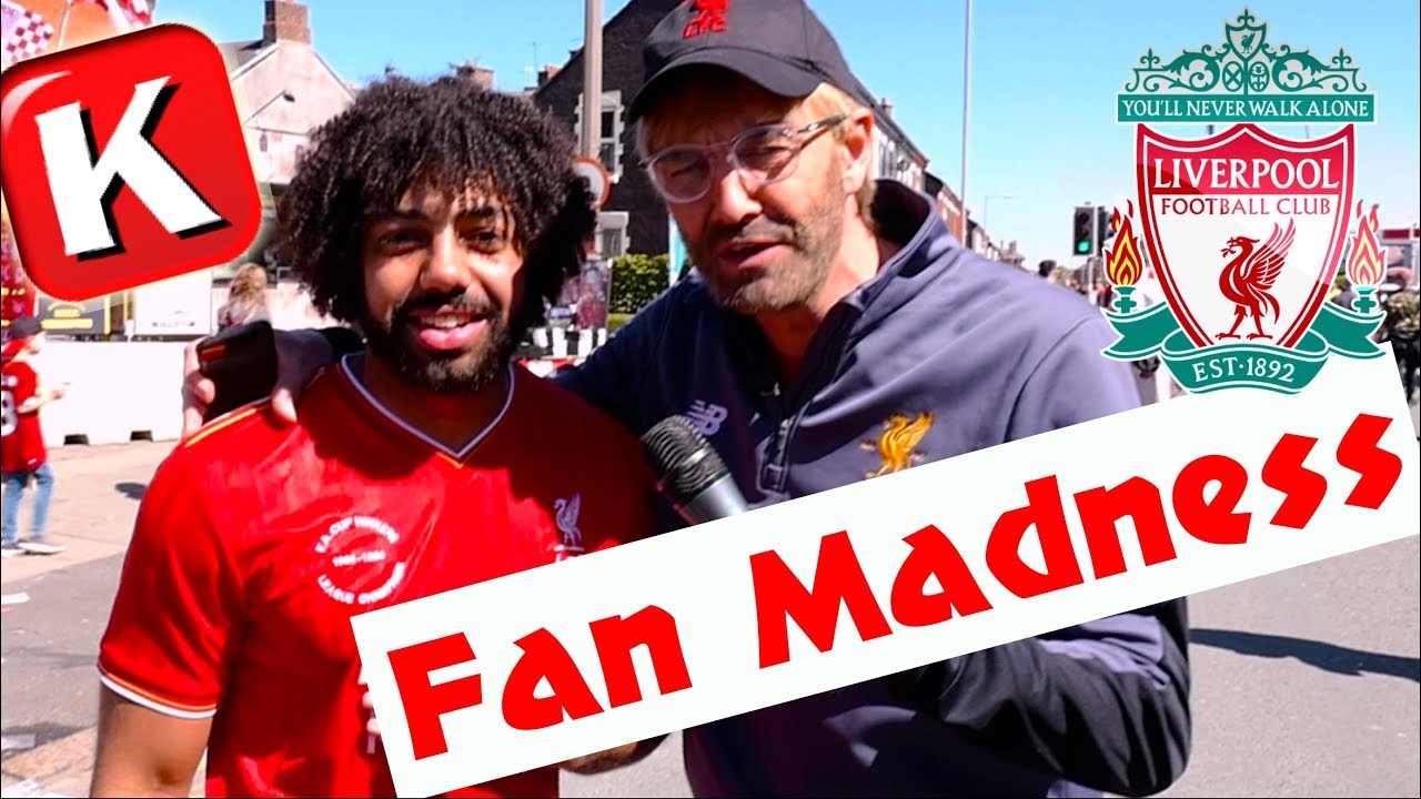CRAZY Liverpool fans freaking out! - YouTube