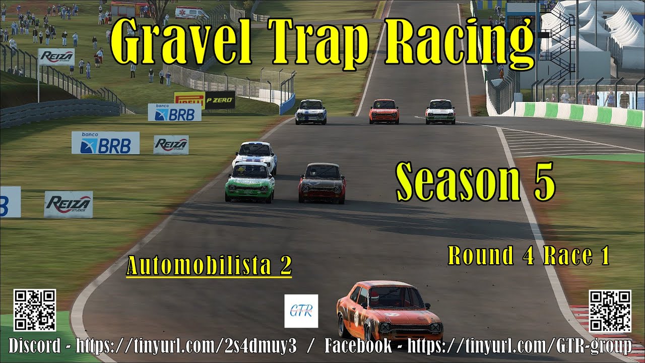 AMS2 Gravel Trap Racing Rnd 4 Race 1 Ford Escort RS1600 Mod car by Xela ...