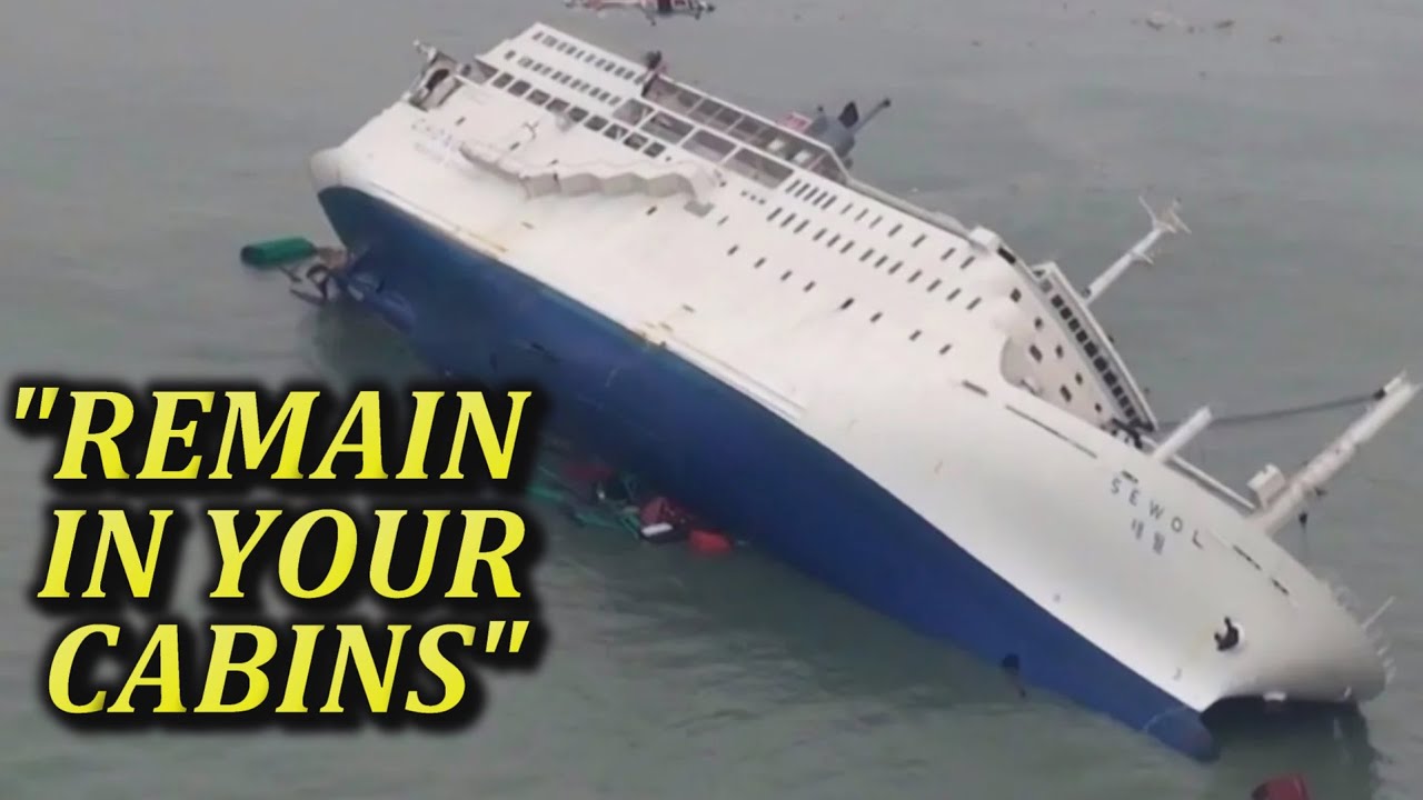 Students Trapped Inside: Sewol Ferry Disaster 2014 - YouTube