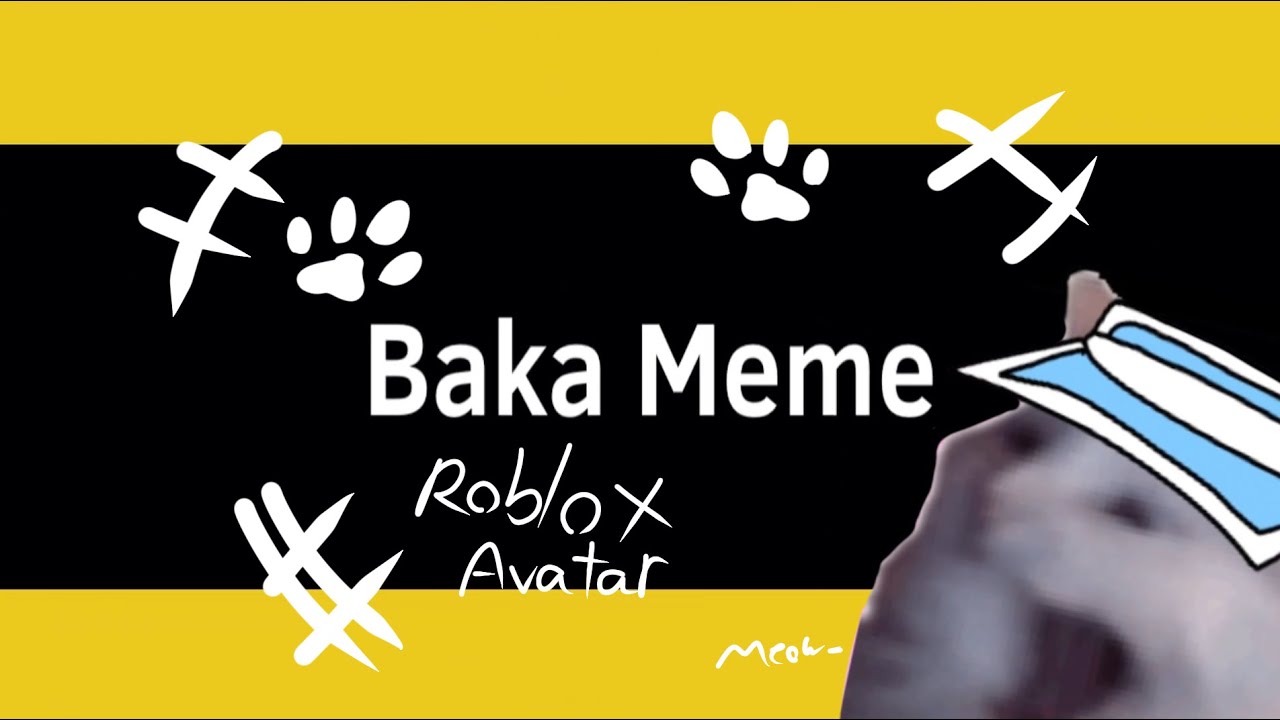 Baka Meme // animation meme // FLASH COLOR WARNING ⚠️ // Roblox avatar ...