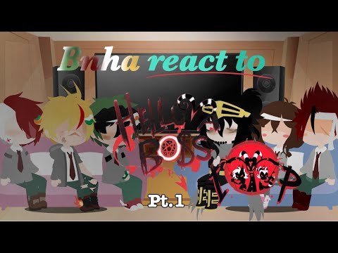 Bnha react to helluva boss 1/2 (Credit in desc) discontinued :(