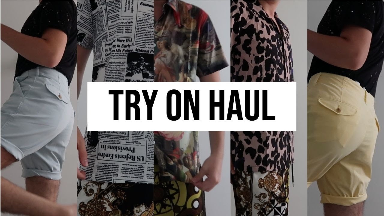 MEN'S SUMMER TRY ON HAUL - YouTube