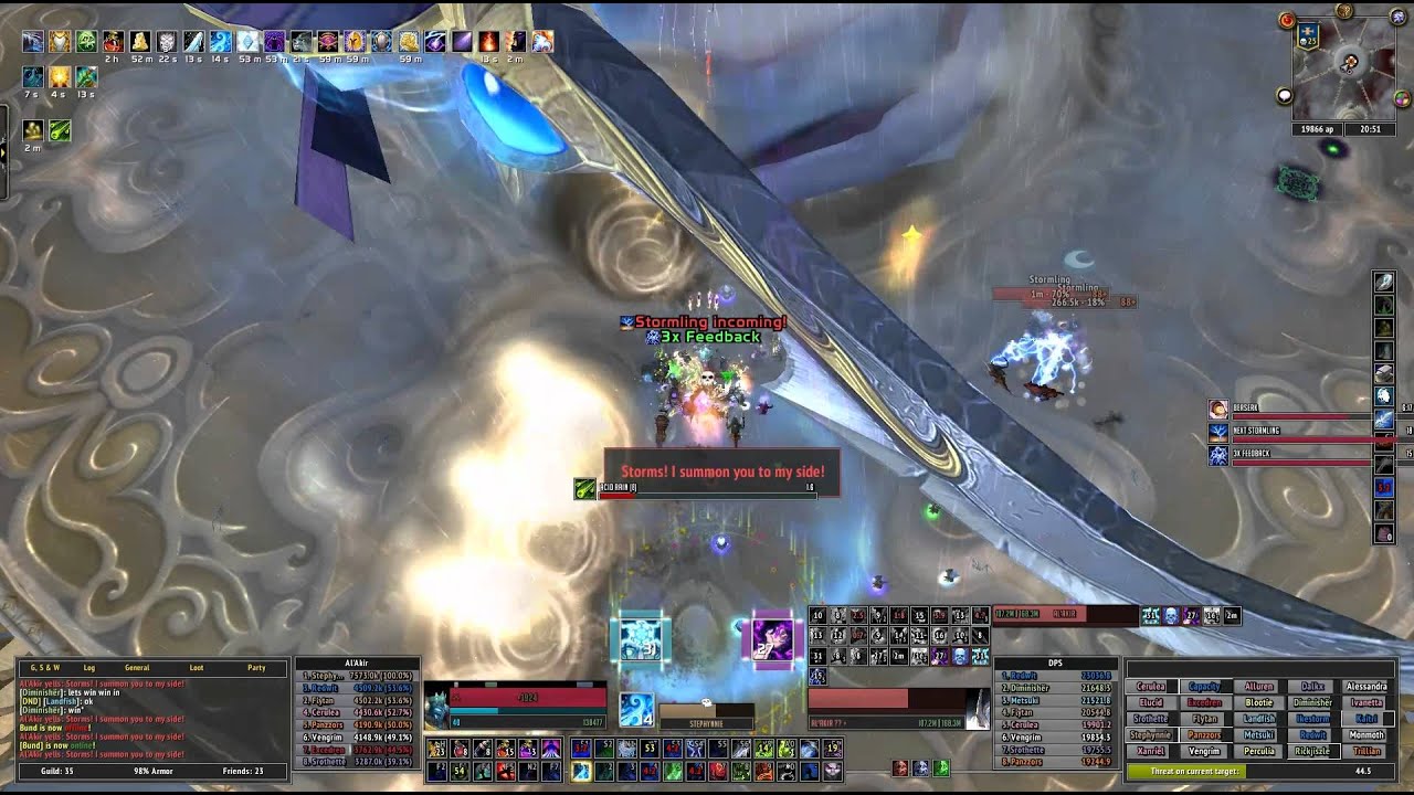 Just Crusade vs Al'Akir 25man Heroic - YouTube