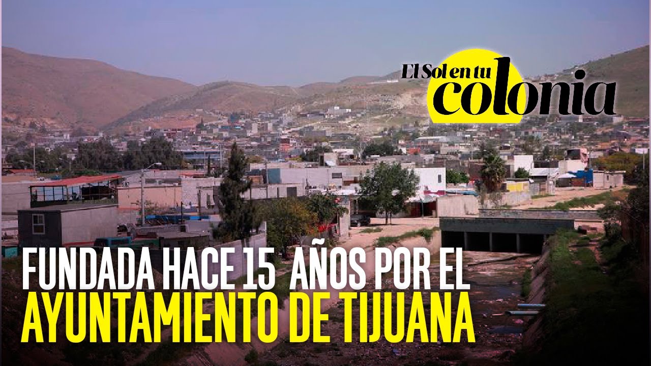 Colonia Tijuana Progreso, estancada - YouTube