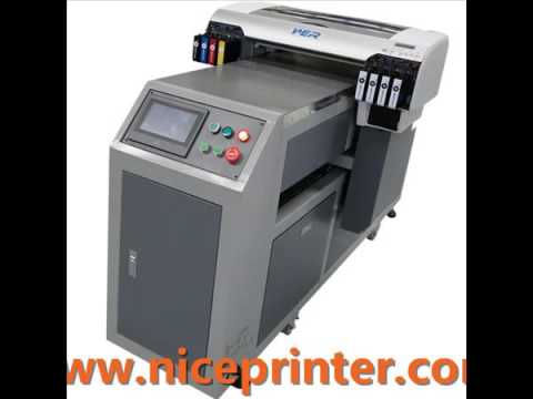 compress iuv 600s flatbed uv printer - YouTube