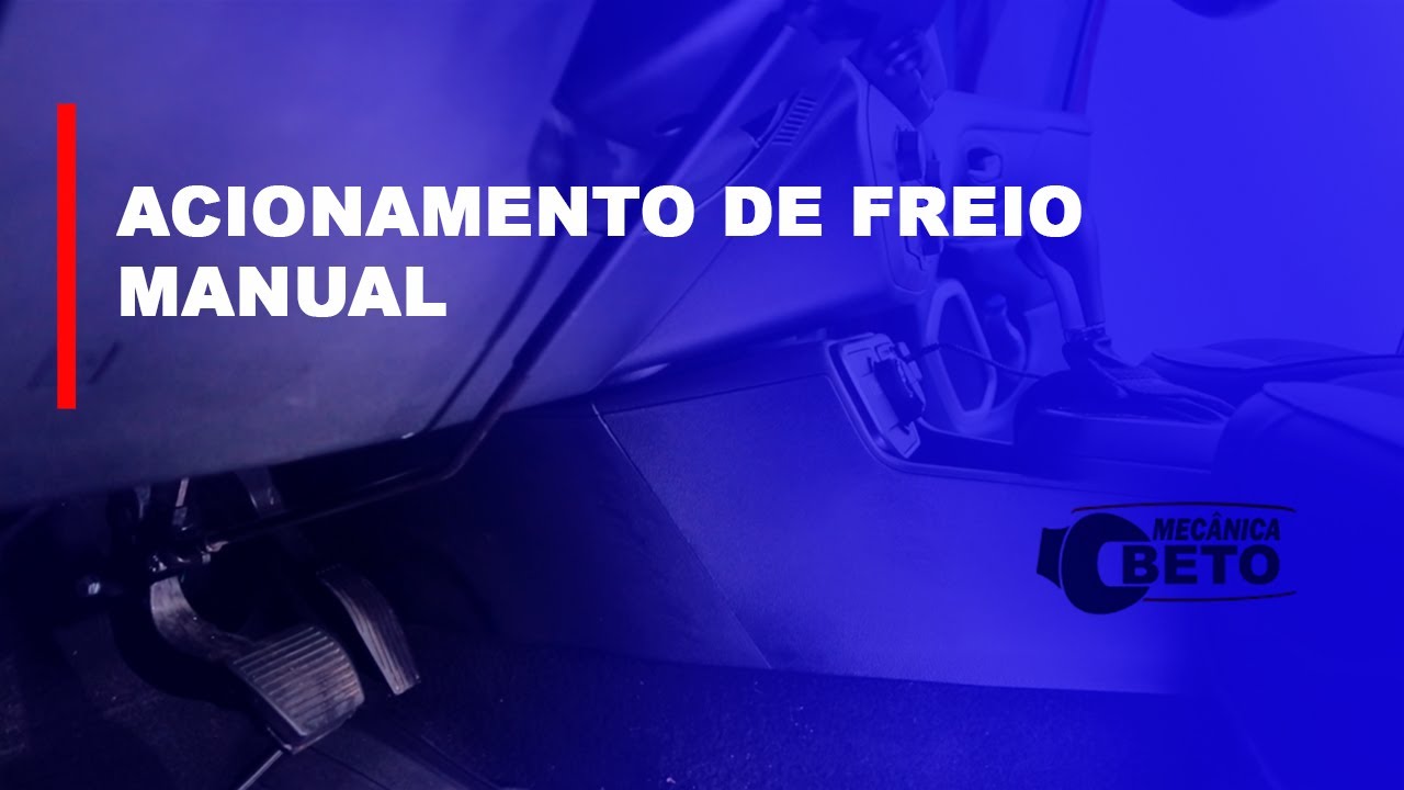 Acionamento de freio manual - YouTube