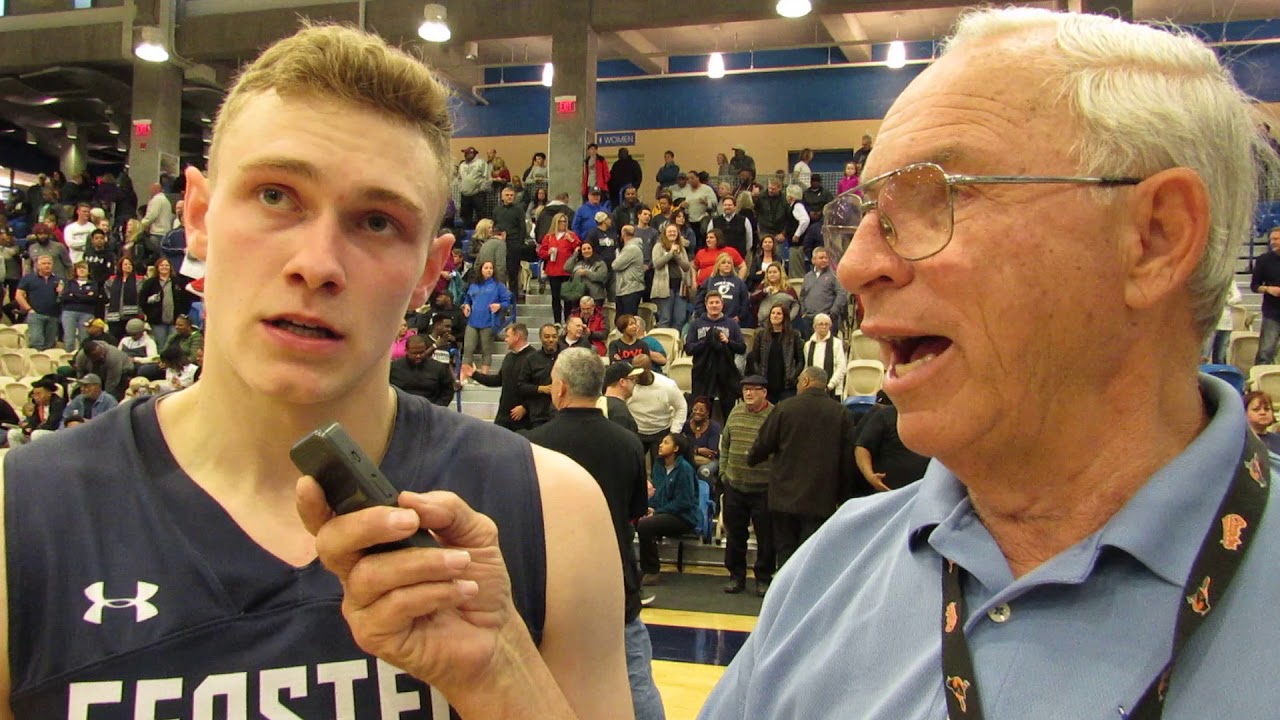 Gerstell basketball Colin Rimel and Brad Witt 02/25/18 - YouTube