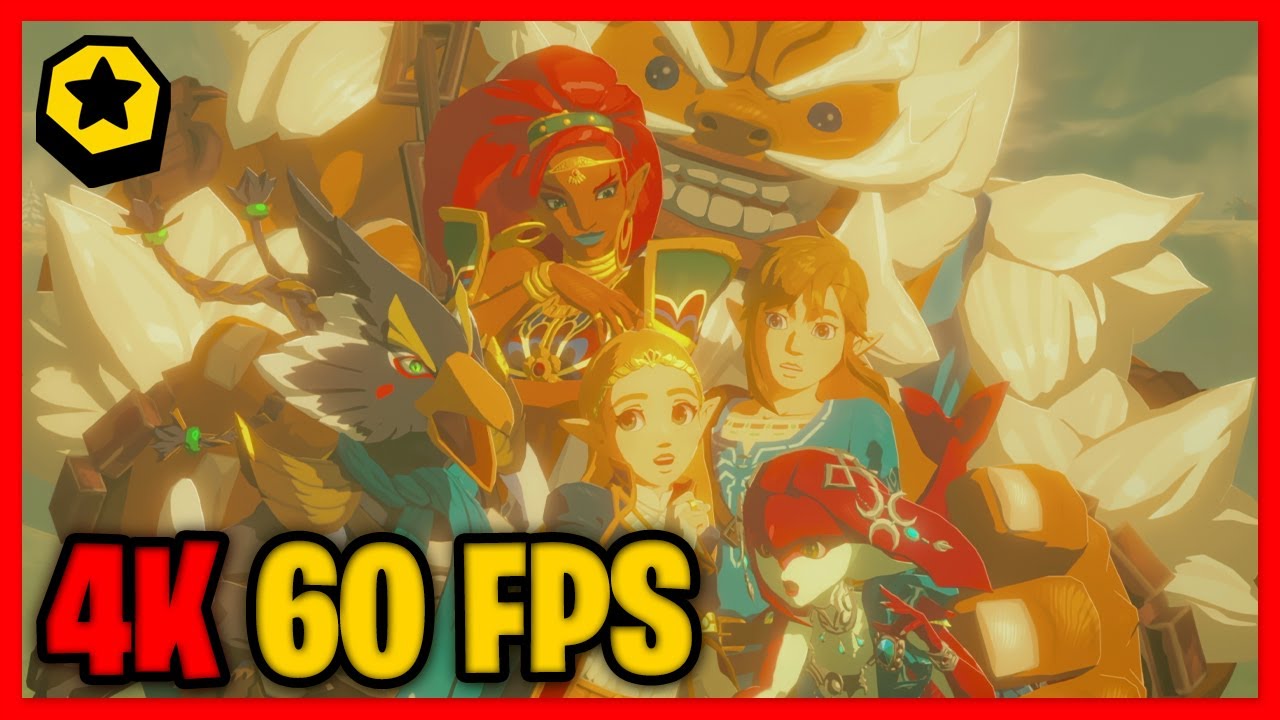 ALL ZELDA BREATH OF THE WILD CUTSCENES IN 4K 60FPS SWITCH 2 | THE GAME ...