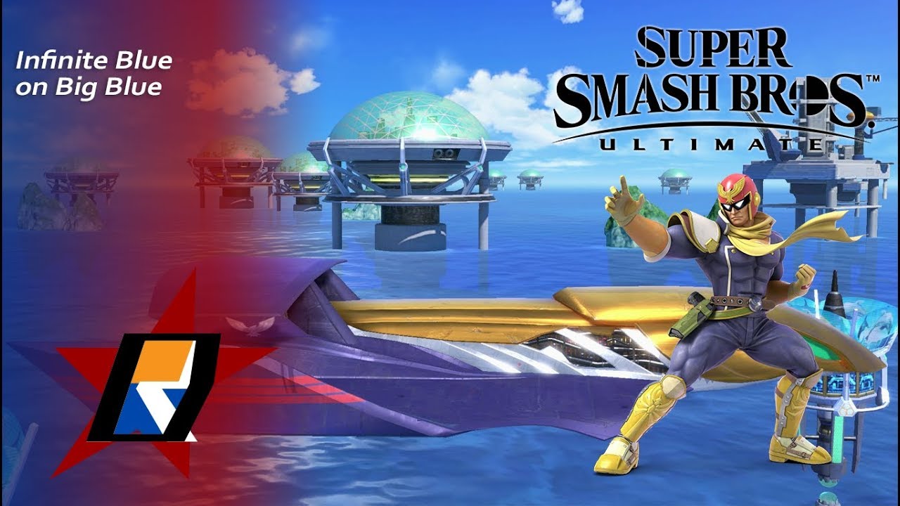 Smash Ultimate Custom BGMs #45: Infinite Blue on Big Blue - YouTube