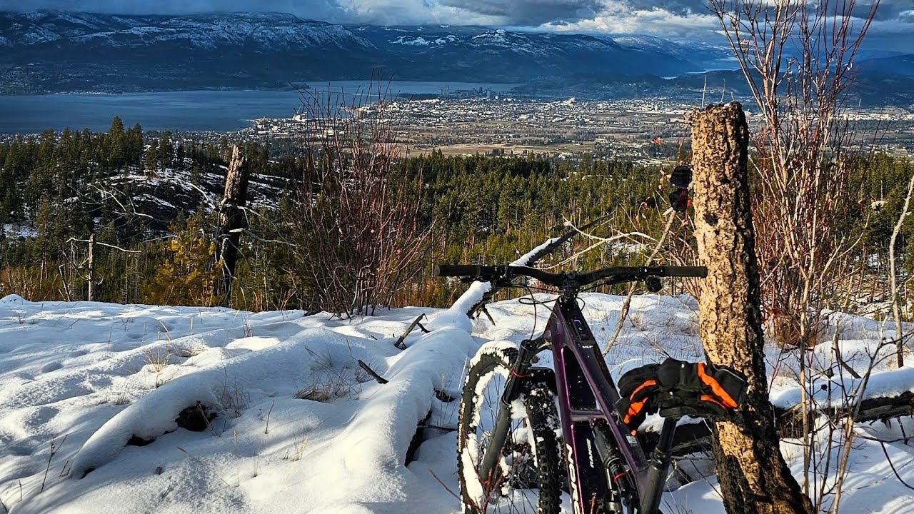 "The Connector" Black Diamond in the Winter | Crawford Trails Riding ...