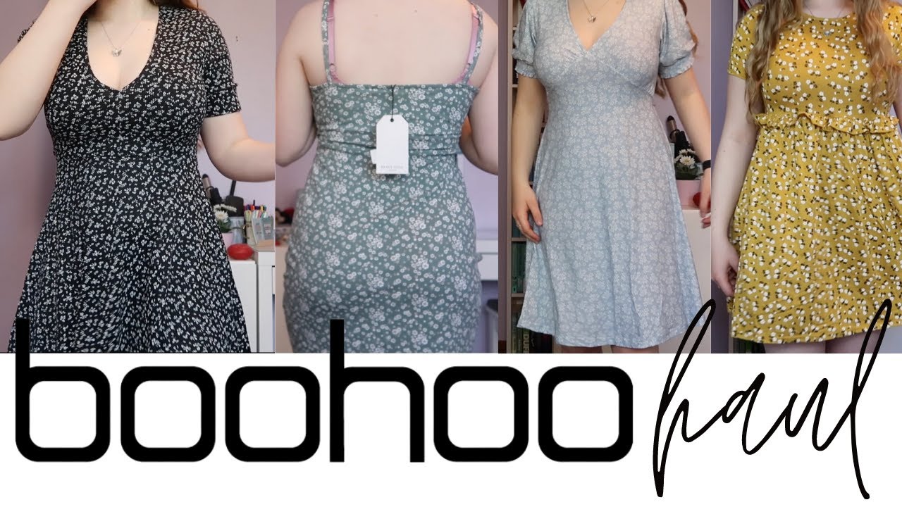 BOOHOO SUMMER DRESS TRY-ON HAUL | SUMMER OUTFITS - YouTube