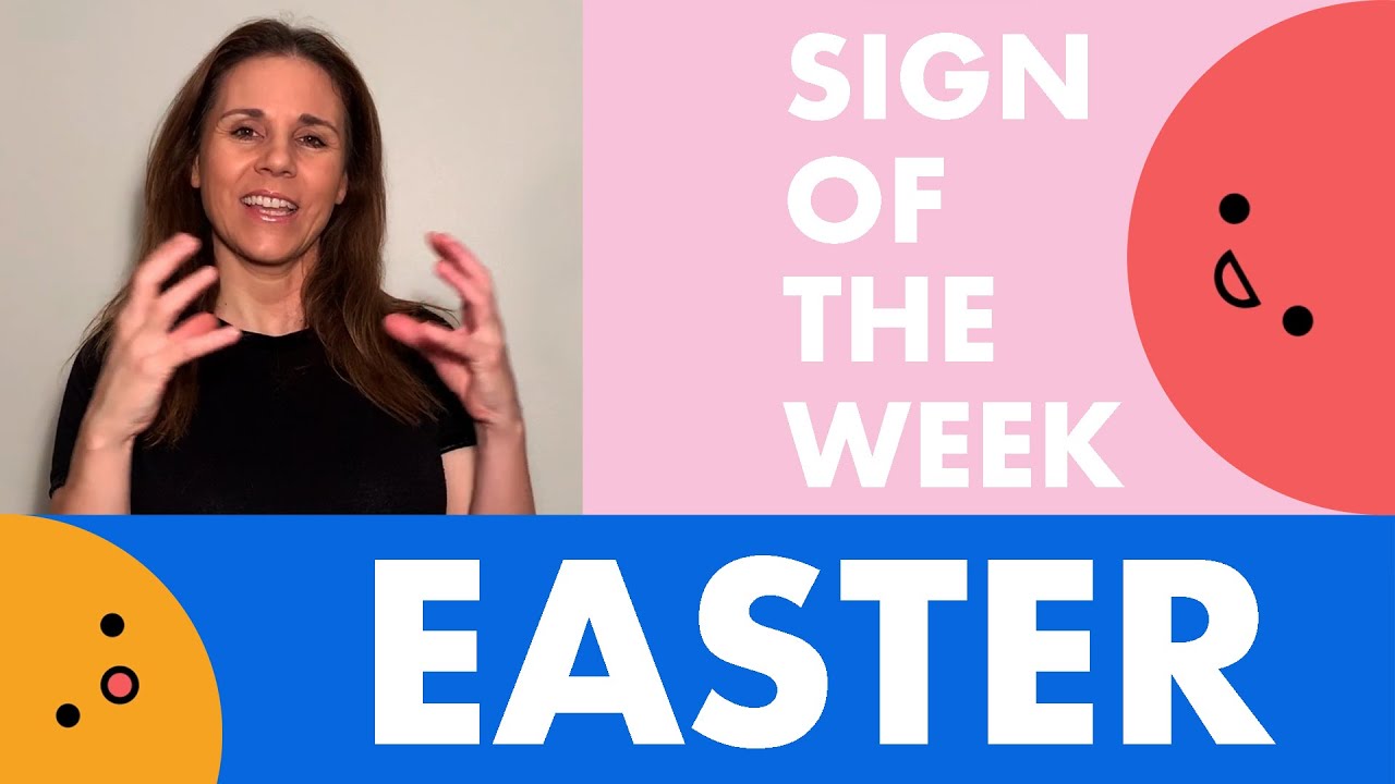 Lámh sign for EASTER - YouTube