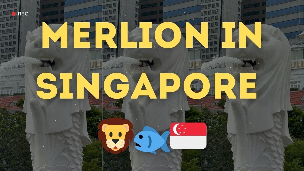 Fun Facts about the Merlion in Singapore 🦁🐟 - YouTube