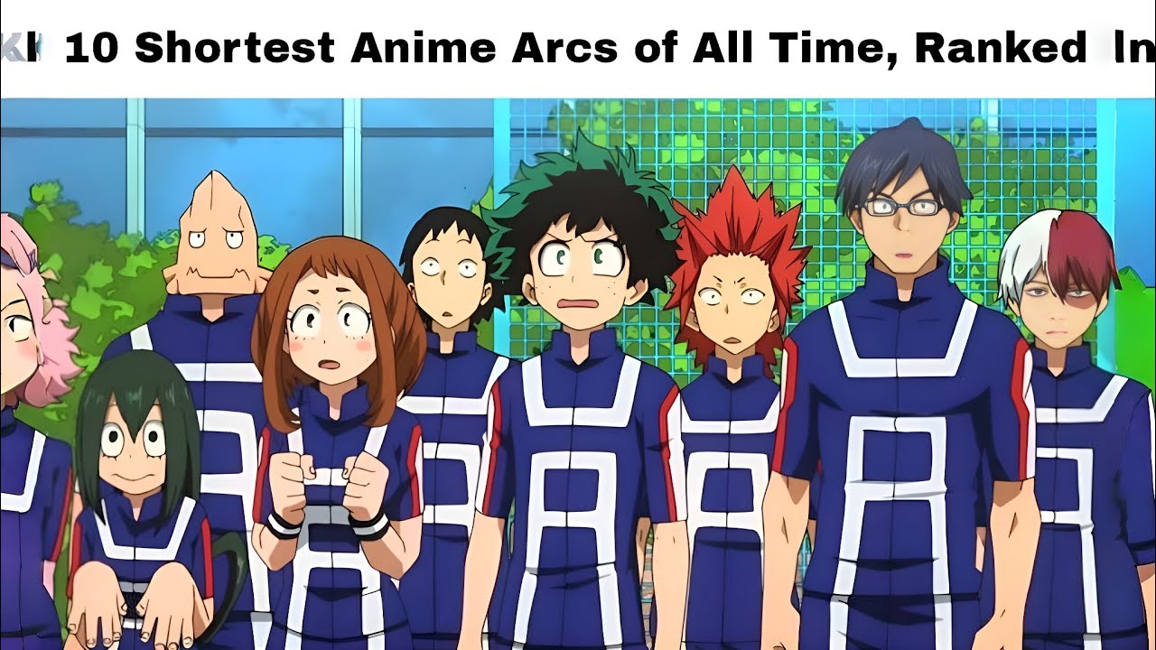 10 Shortest Anime Arcs Of All Time - YouTube
