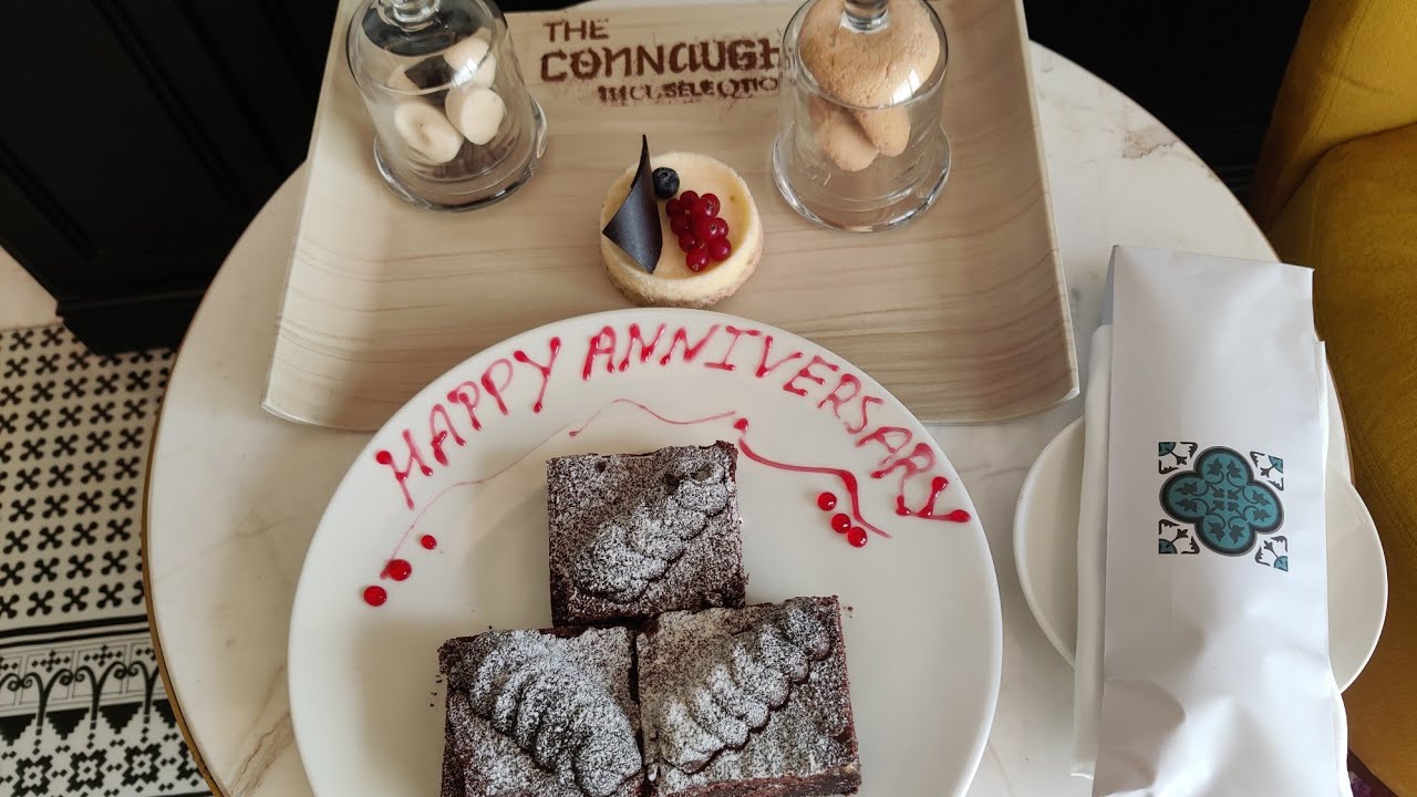 23rd Marriage anniversary Cake From The CONNAUGHT IHCL SELEQTIONS - YouTube