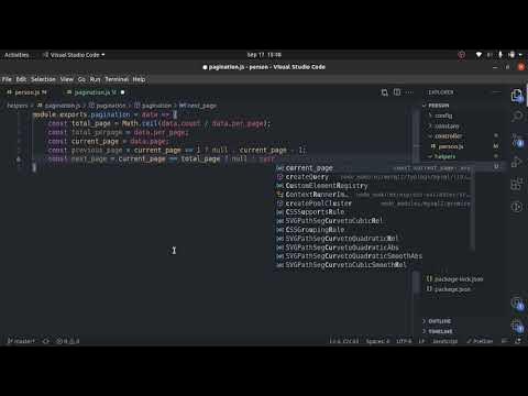 9. pagination data with express js orm sequelize - YouTube