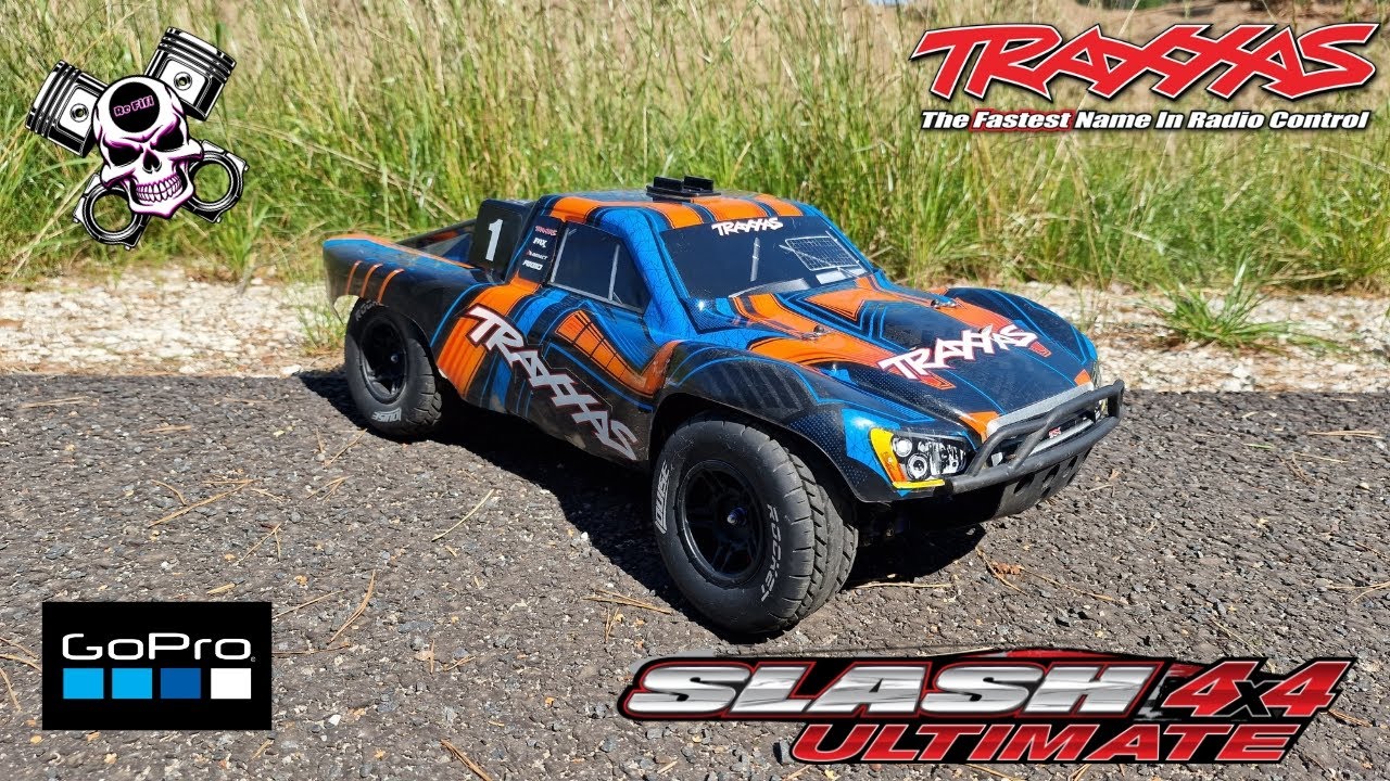 Slash 4x4 Ultimate Traxxas Slowmotion - YouTube
