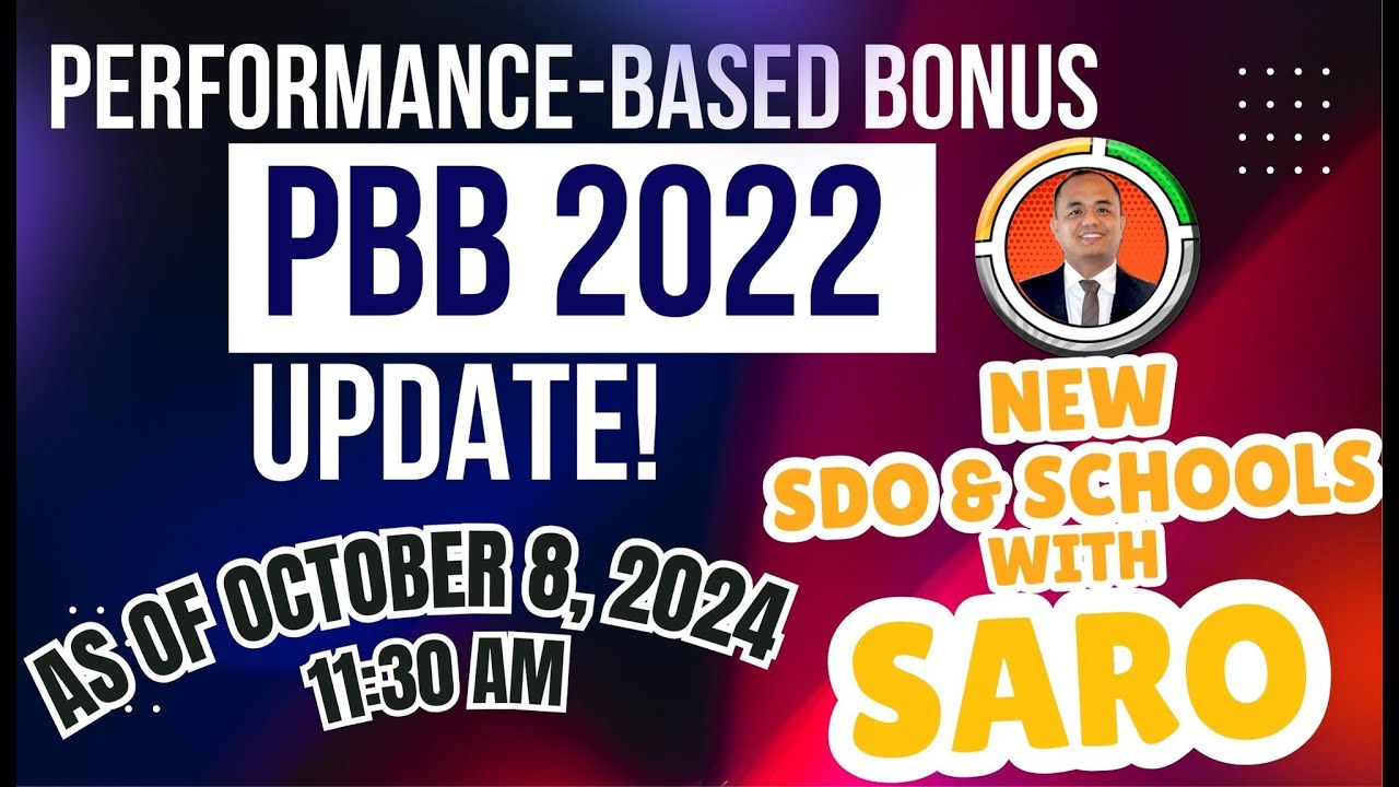 Performance-Based Bonus (PBB) 2022 Update II SARO as of October 8, 2024 ...