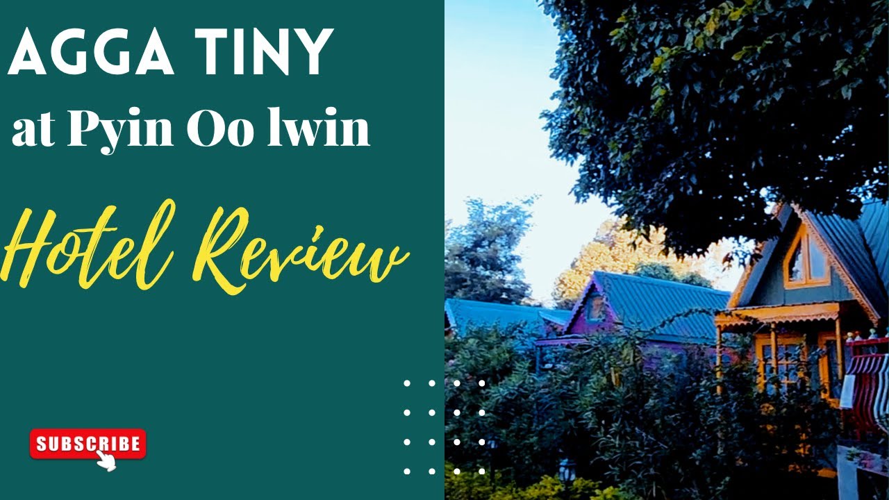 Hotel but tiny buildings at Pyin Oo Lwin - YouTube