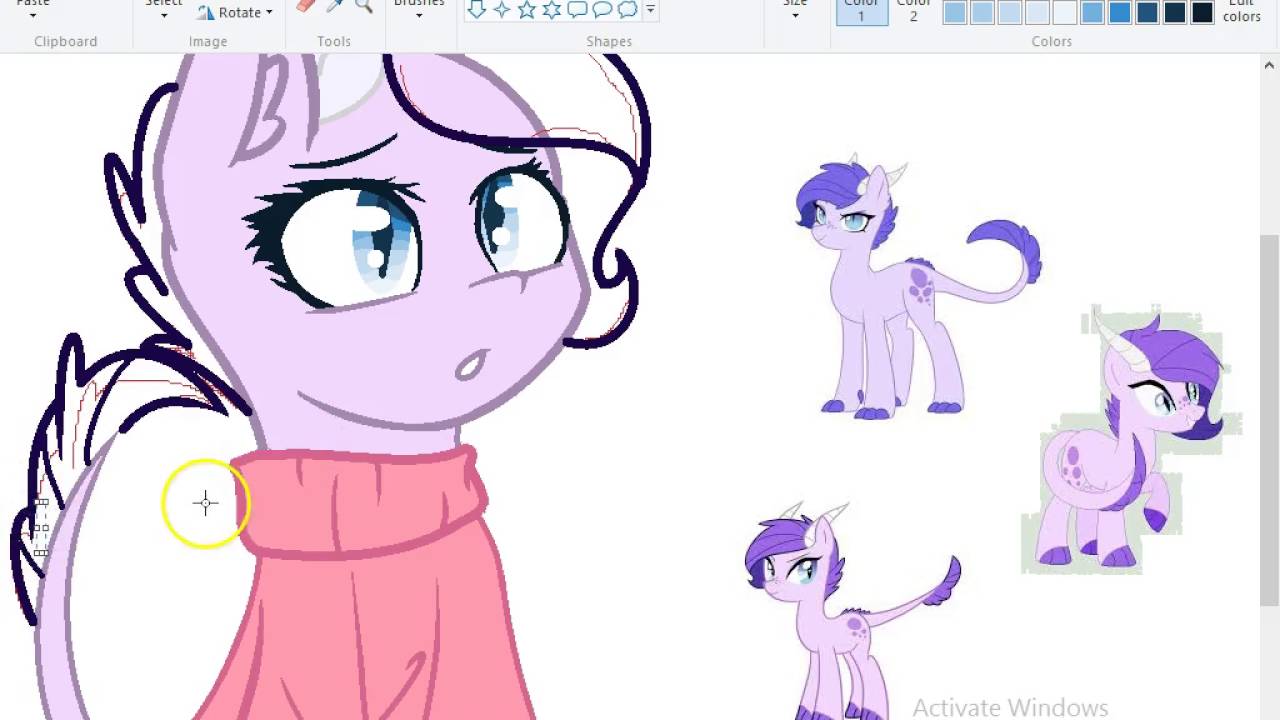 Mlp Speedpaint Next Gen Crystal Clarity - YouTube