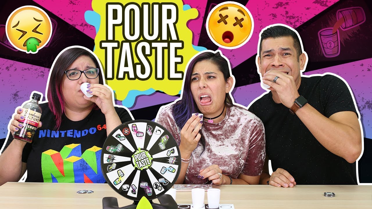 WEIRD DRINKS! - Pour Taste Challenge Game - Let's Get Weird - YouTube