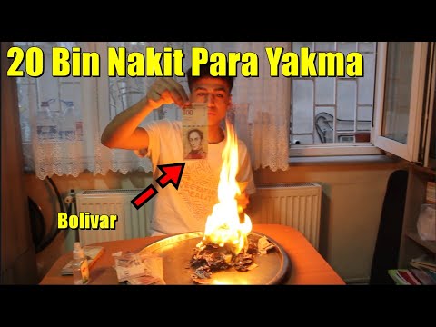 20 Bin Nakit Para Yakma