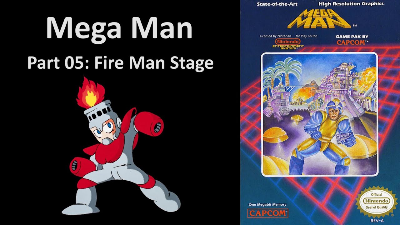 Mega Man: Part 05 - Fire Man Stage - YouTube