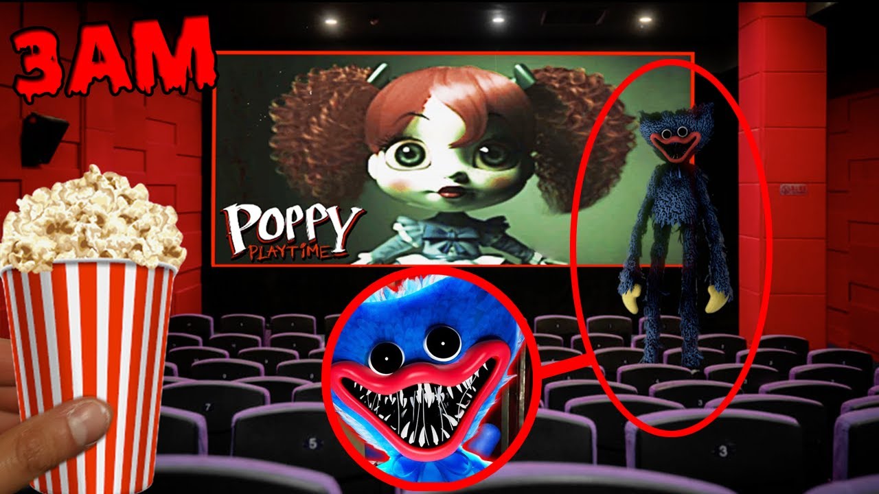 DO NOT WATCH POPPY PLAYTIME MOVIE AT 3AM OR HUGGY WUGGY WILL APPEAR ...