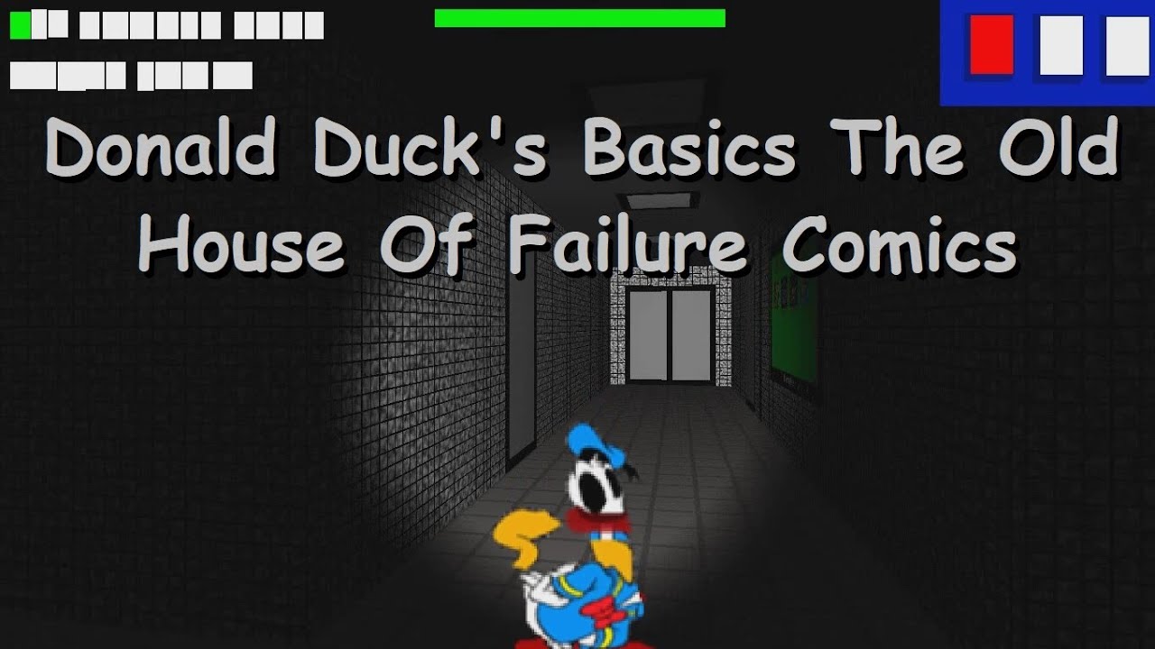 Donald Duck's Basics The Old House Of Failure Comics - YouTube