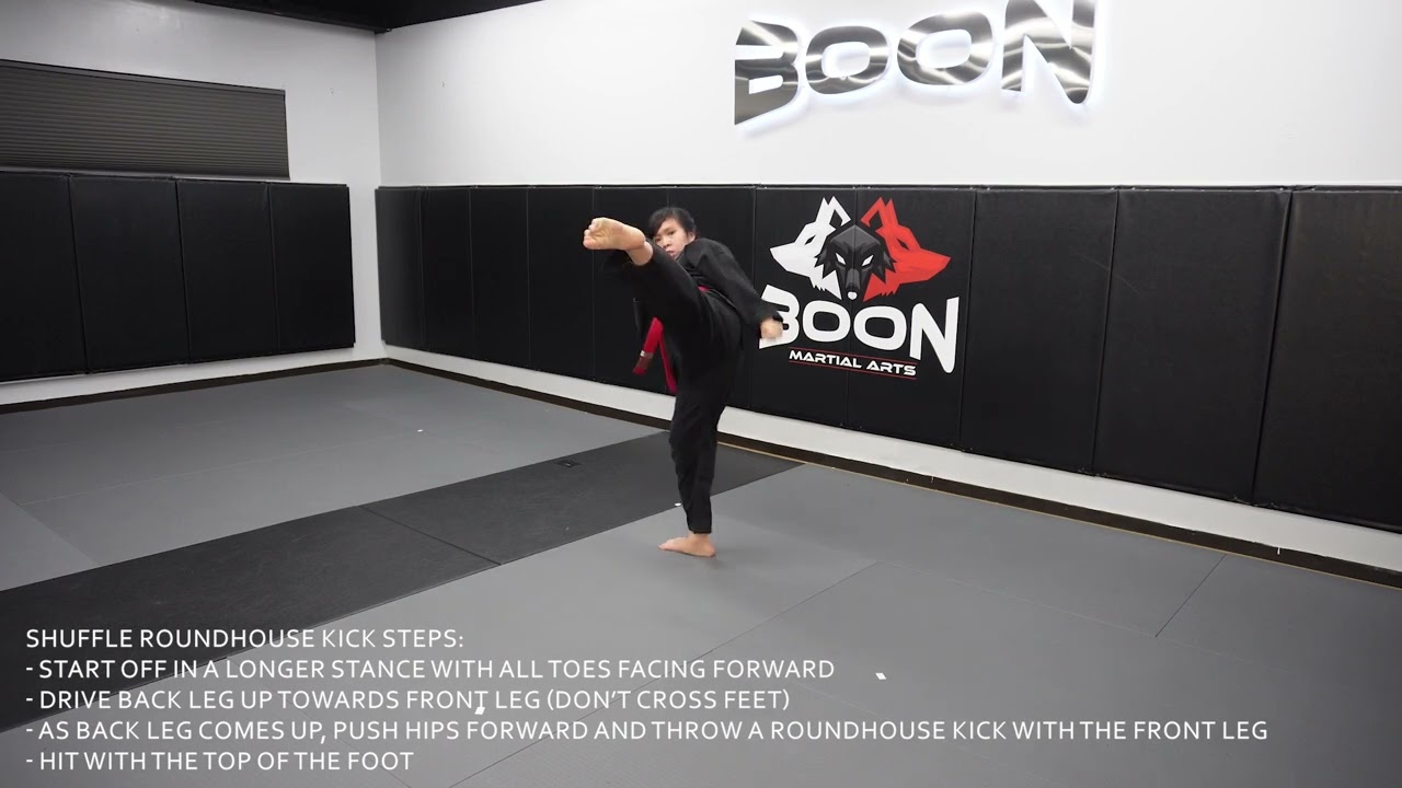 Round Kick Shuffle