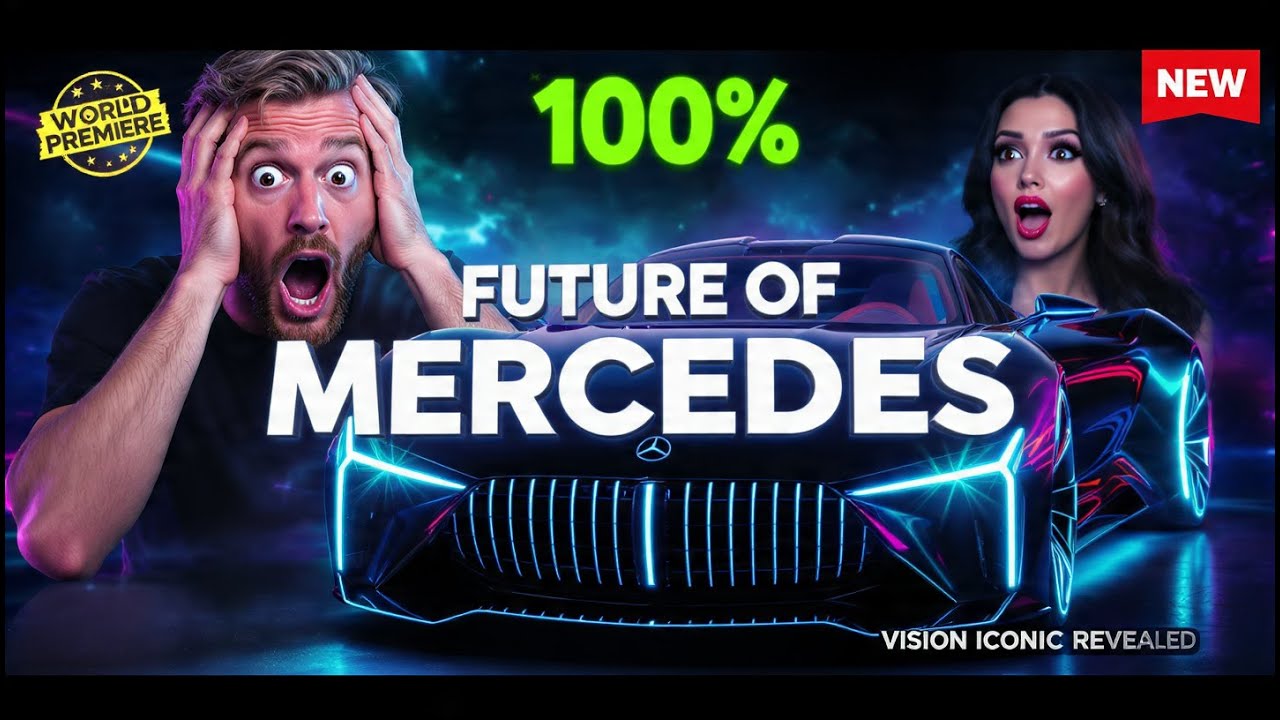 New Mercedes Vision Iconic | Future Luxury Car 4K Walkaround - YouTube