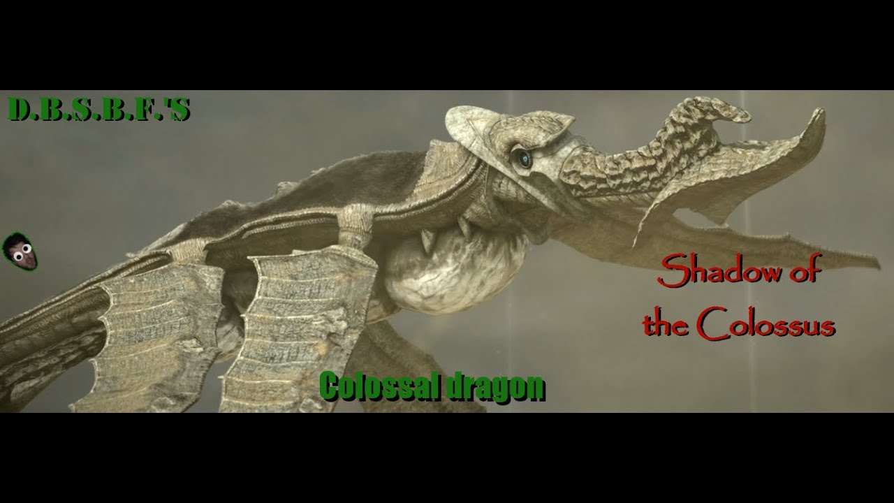 Colossal dragon | Shadow of the Colossus - YouTube