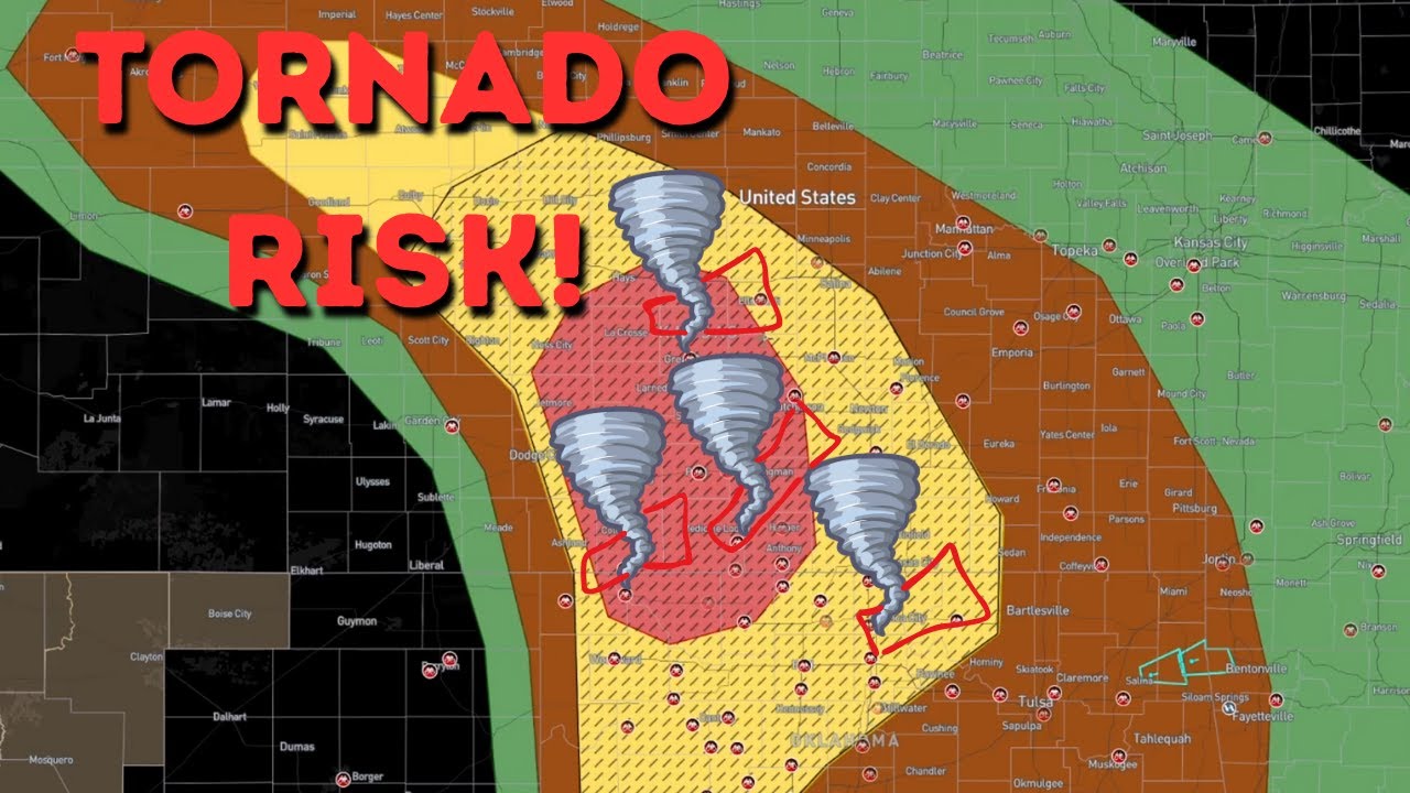 Violent Tornadoes Expected Today — EF2 to EF5 Strikes Likely! - YouTube