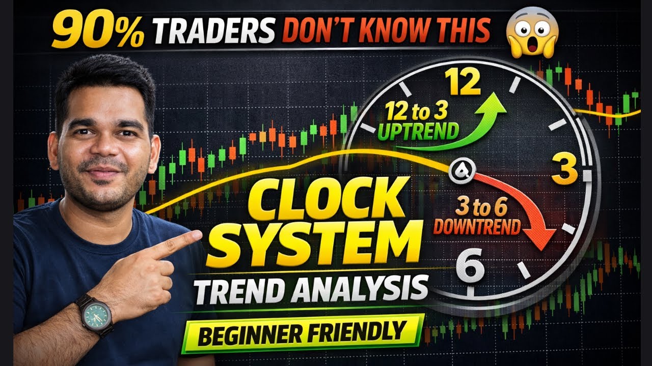 Clock System Trend Analysis 🔥 | 90% Traders Don’t Know This | Beginner ...