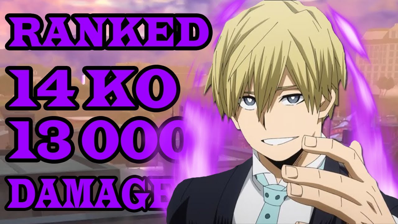 13000 DMG Monoma Ranked Matches - My Hero Ultra Rumble - YouTube