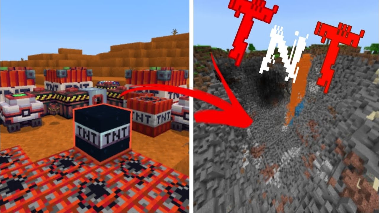 Minecraft probando mods del marketplace - YouTube