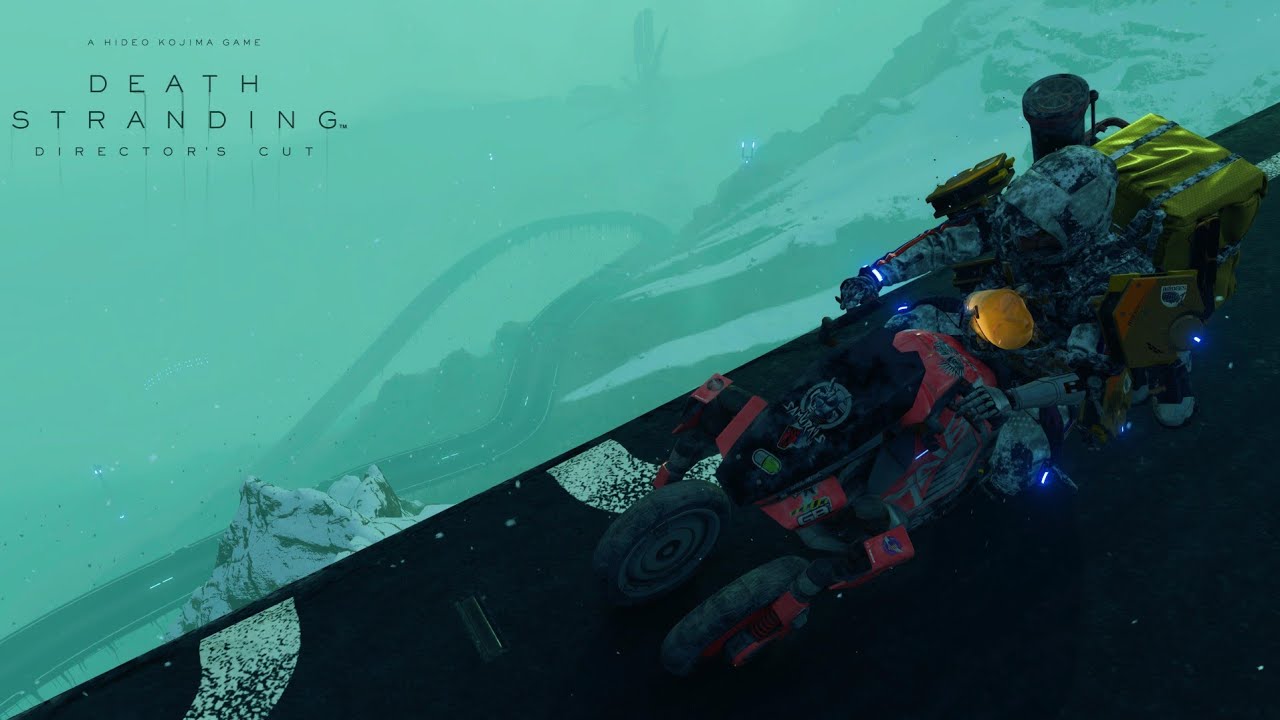 DEATH STRANDING - Joy Ride Across Fully Built Road - YouTube