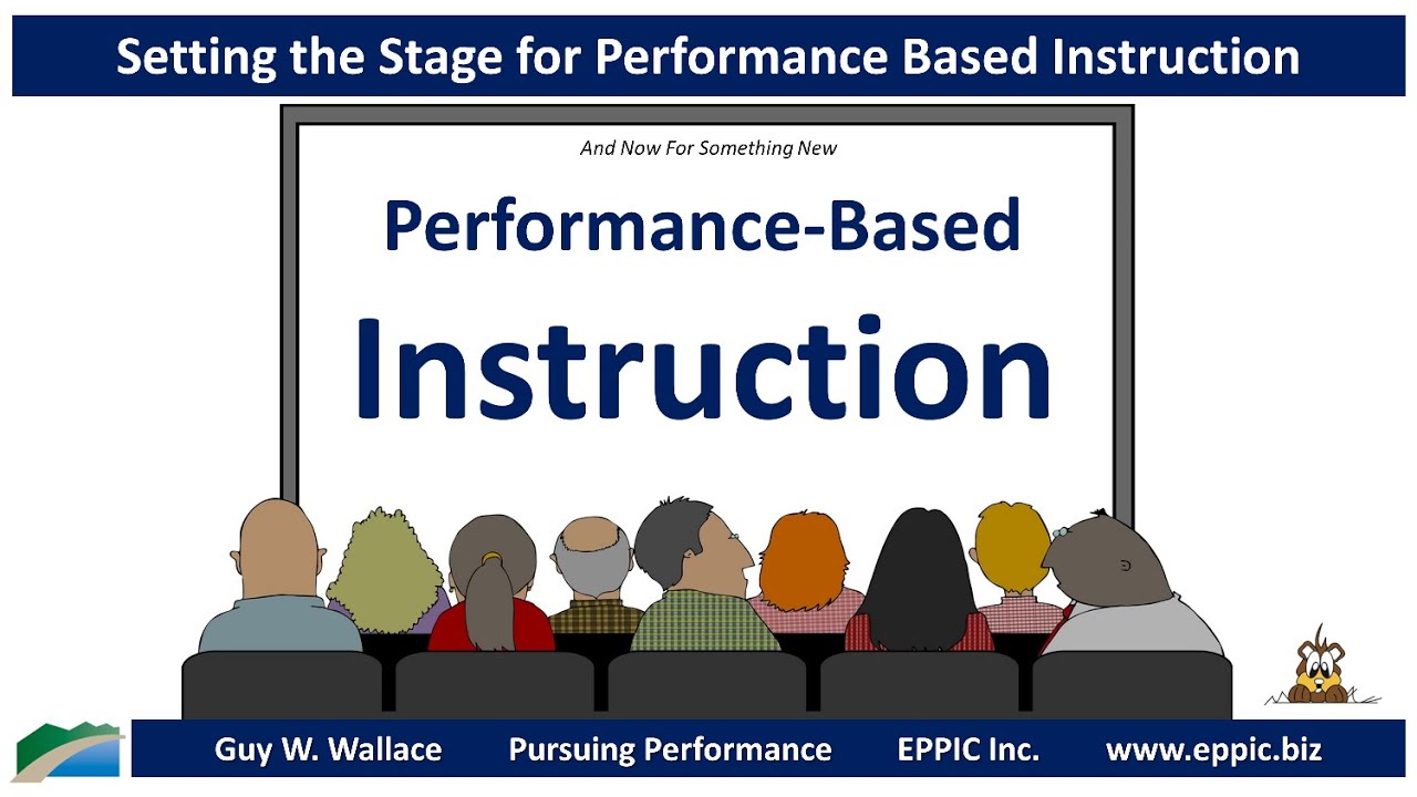 Setting the Stage for Performance Based Instruction - YouTube