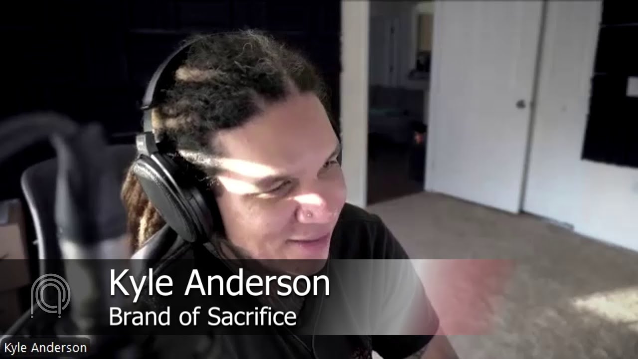 Kyle from Brand of Sacrifice catches up with Lucas - YouTube