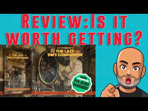 Reviewing The Lazy DM's Companion - is it worth getting? - YouTube