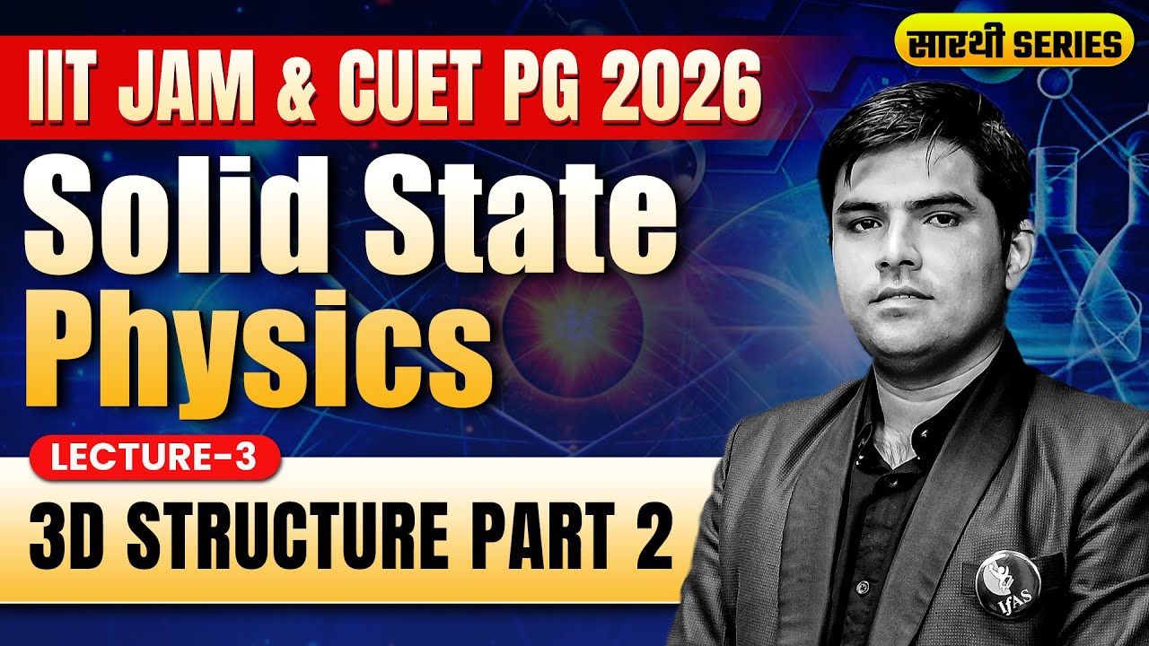 3D Structure IIT JAM Physics | Solid State Physics IIT JAM & CUET PG ...