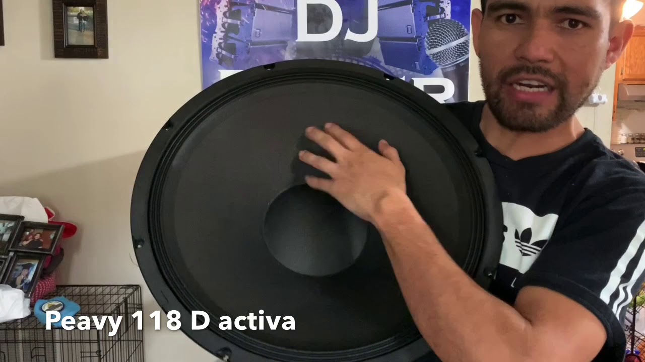 Probando Subwoofer Peavy 118 D Activa - YouTube