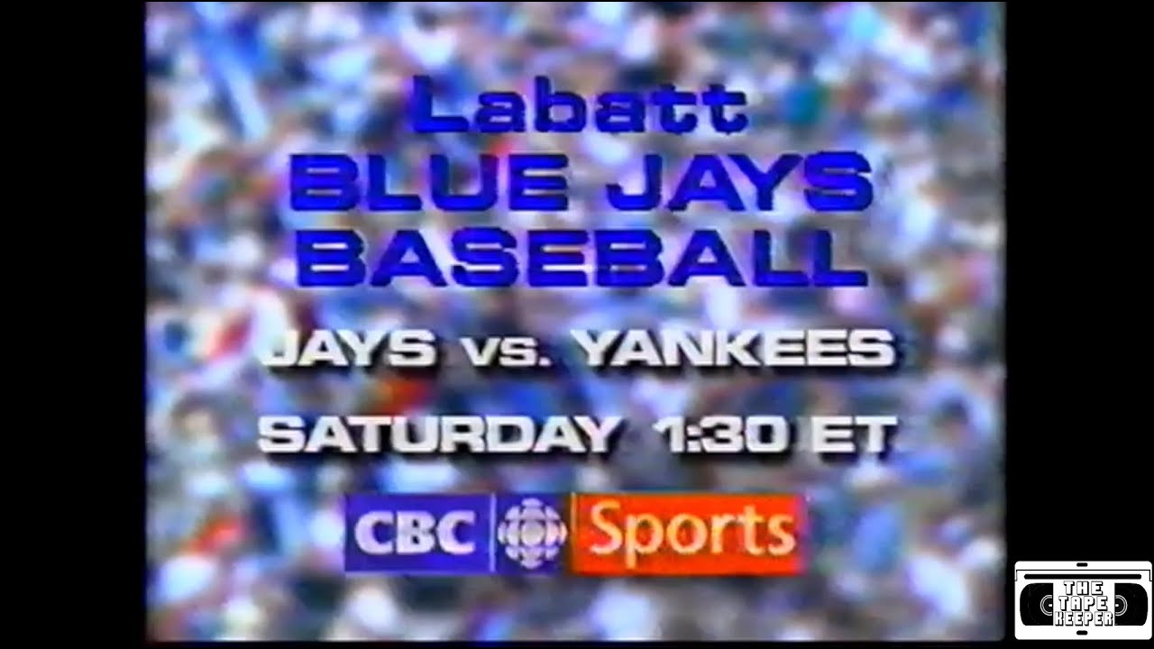 Labatt Blue Jays Baseball Promo - CBC 1999 - YouTube