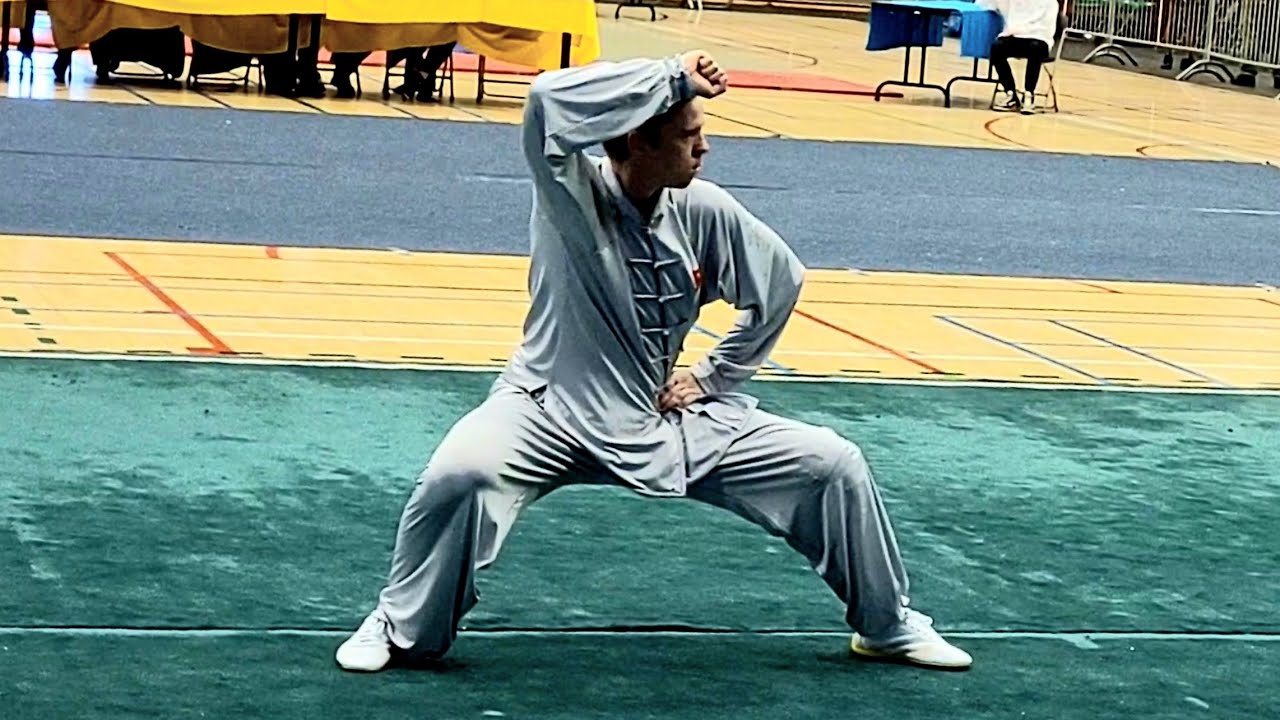 Chen Taijiquan 41 Pao Chui Form 陈氏太极老架二路 Belgium Open 2023 - YouTube