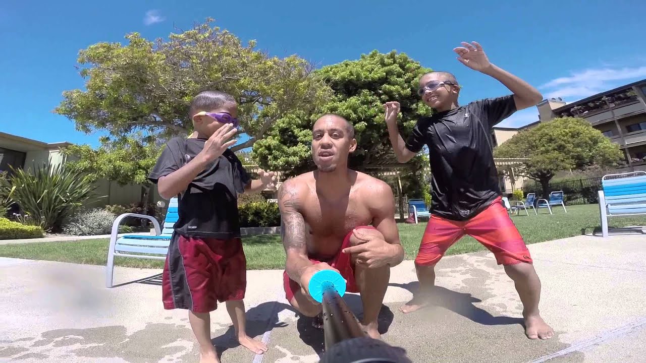 Pool Dive with the Boys GoPro - YouTube