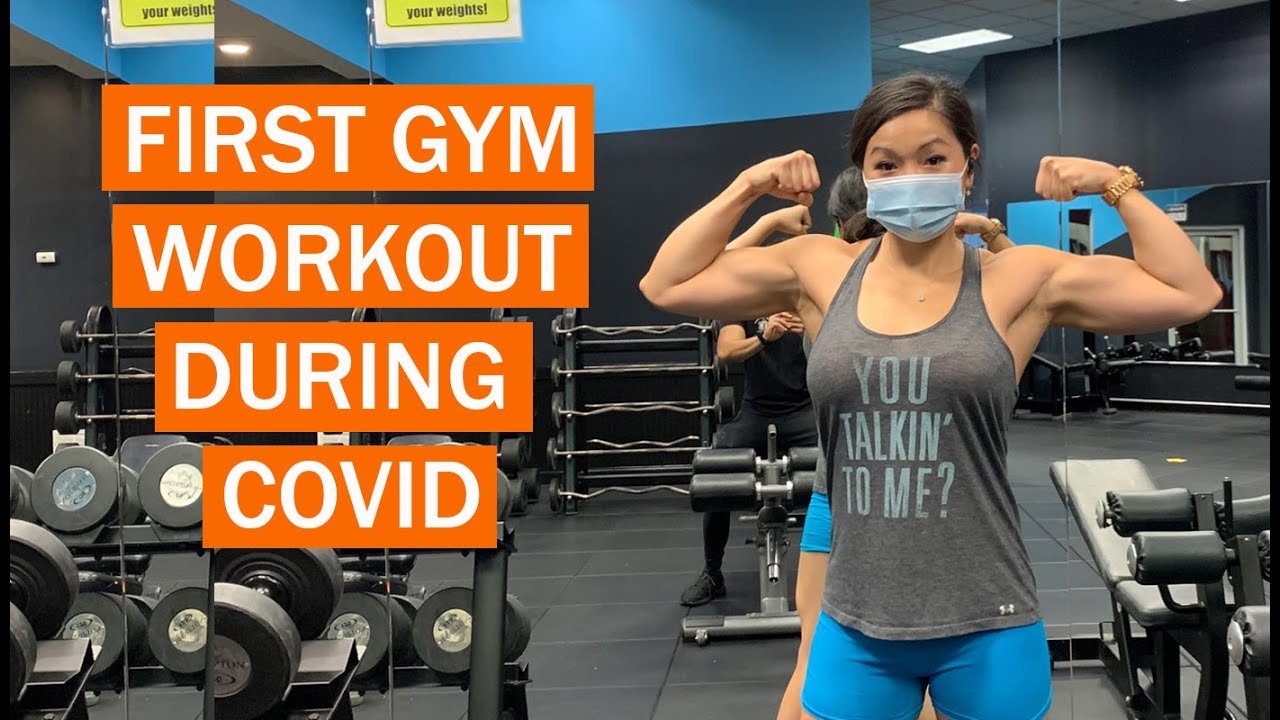 First Gym Workout During Covid - YouTube