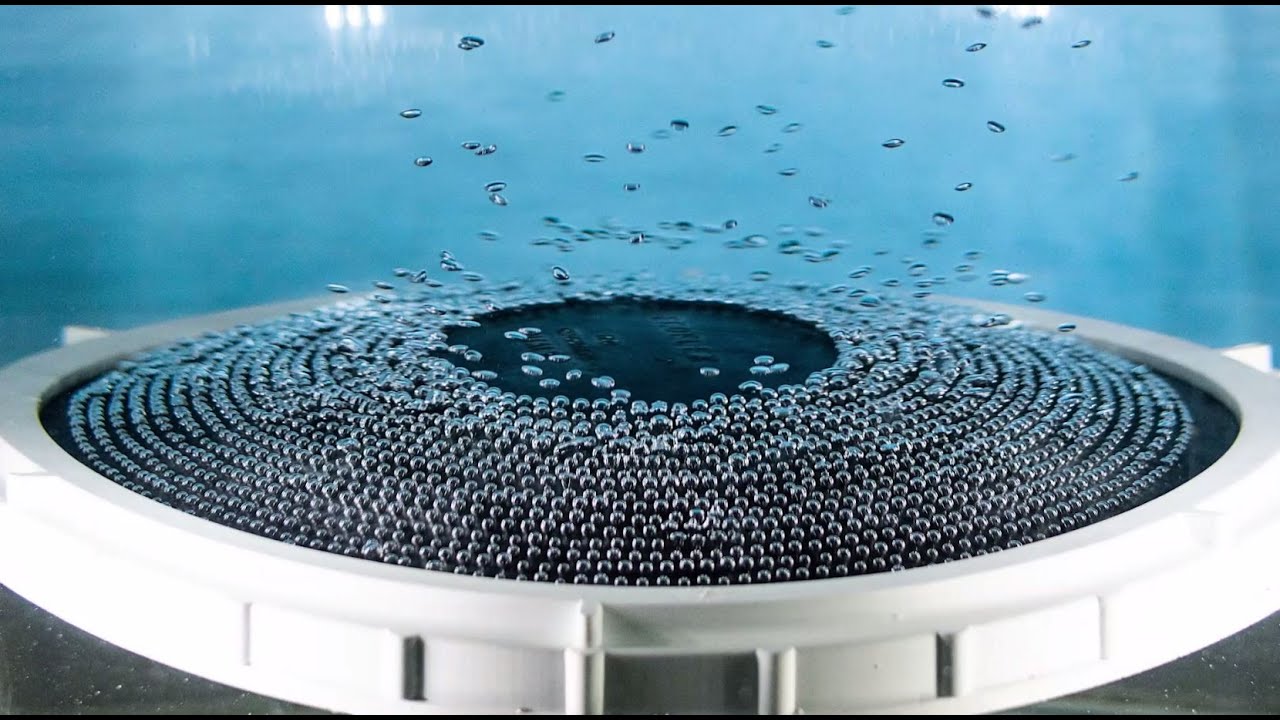 Geoteck-Tierre SRL, Diffusers for waste water treatment - YouTube