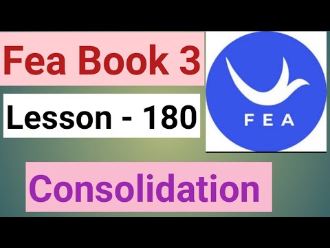fea book 3 lesson 180 ( Consolidation ) - YouTube