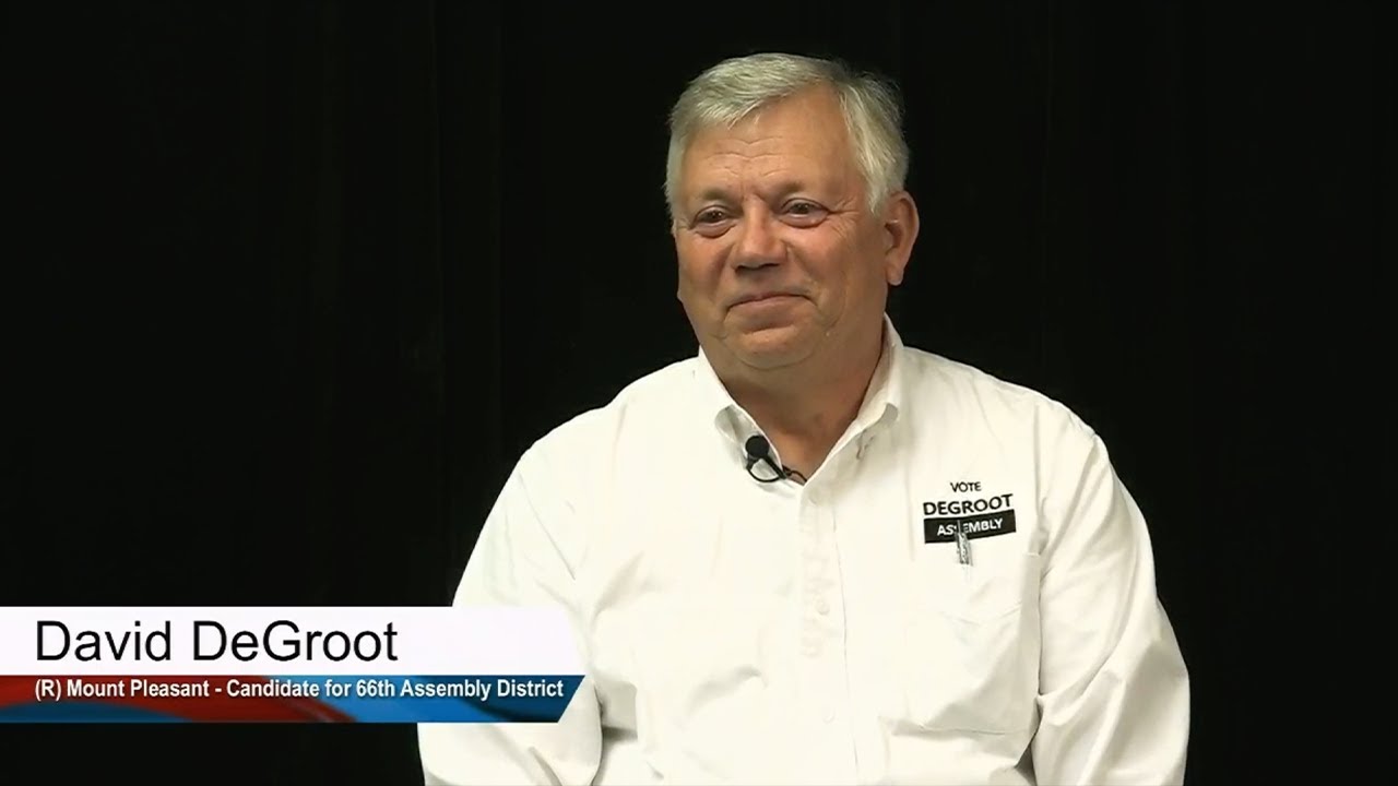 Campaign 2024: David DeGroot (R) Mount Pleasant - Candidate for 66th ...