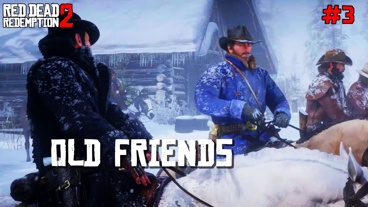 RDR2 - Old Friends (O'Driscoll Camp Raid) | 4K No Commentary - YouTube